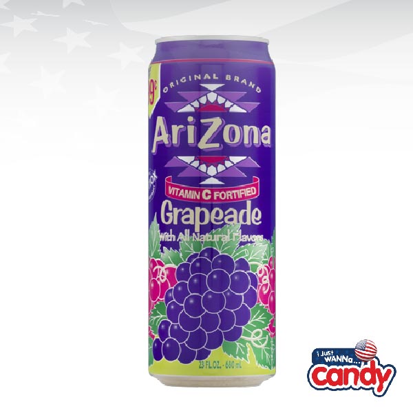 AriZona Grapeade 23fl.oz (680ml) - IJustWannaCandy