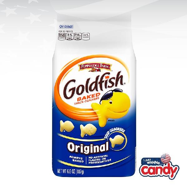 Pepperidge Farm Goldfish Crackers Original 6.6oz (187g) - IJustWannaCandy
