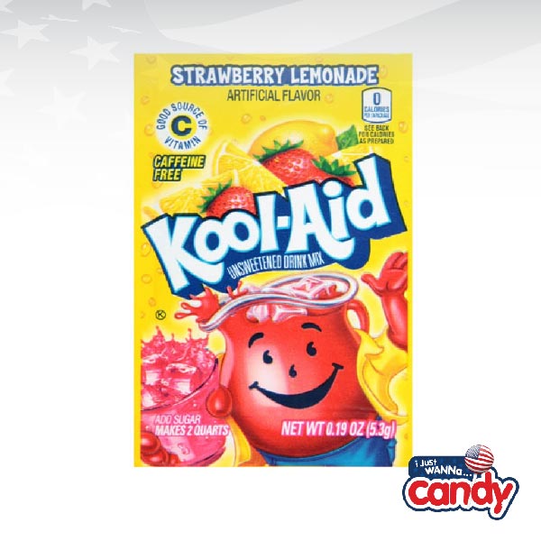 Kool Aid Strawberry Lemonade 0.19oz (5.3g) - IJustWannaCandy