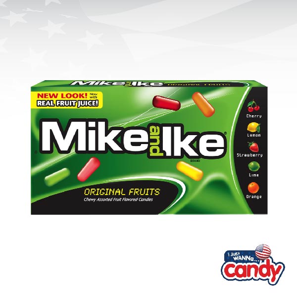 Mike & Ike Original Fruits .78oz (22g) - IJustWannaCandy