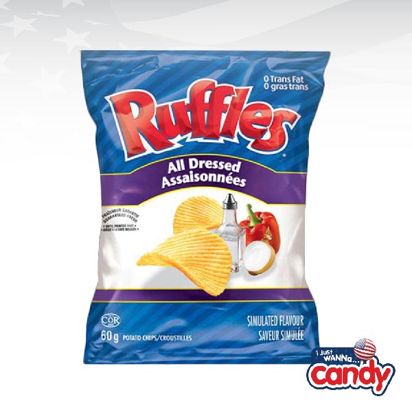 Ruffles All Dressed Potato Chips (60g) - IJustWannaCandy