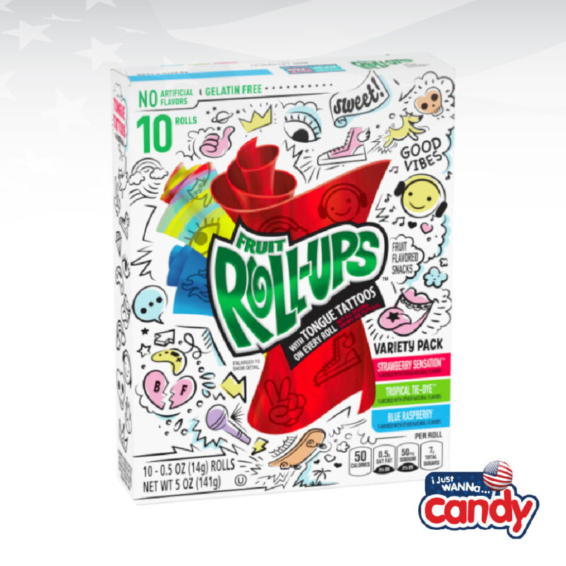 Betty Crocker Fruit Roll Ups Variety Pack 5oz (141g) - IJustWannaCandy