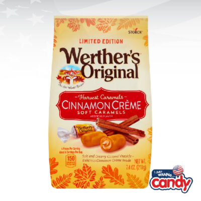 Werthers Original Cinnamon Creme Soft Caramels 7.4oz (210g ...