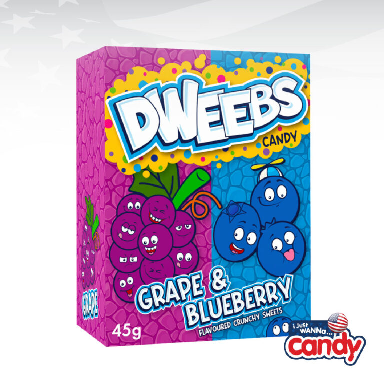 Dweebs Candy Grape & Blueberry (45g) - IJustWannaCandy