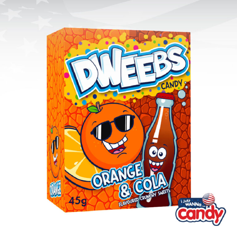 Dweebs Candy Orange & Cola (45g) - IJustWannaCandy
