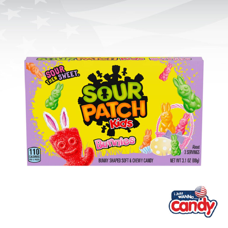 Sour Patch Kids Theatre Box Easter Bunnies 3.1oz (88g) - IJustWannaCandy
