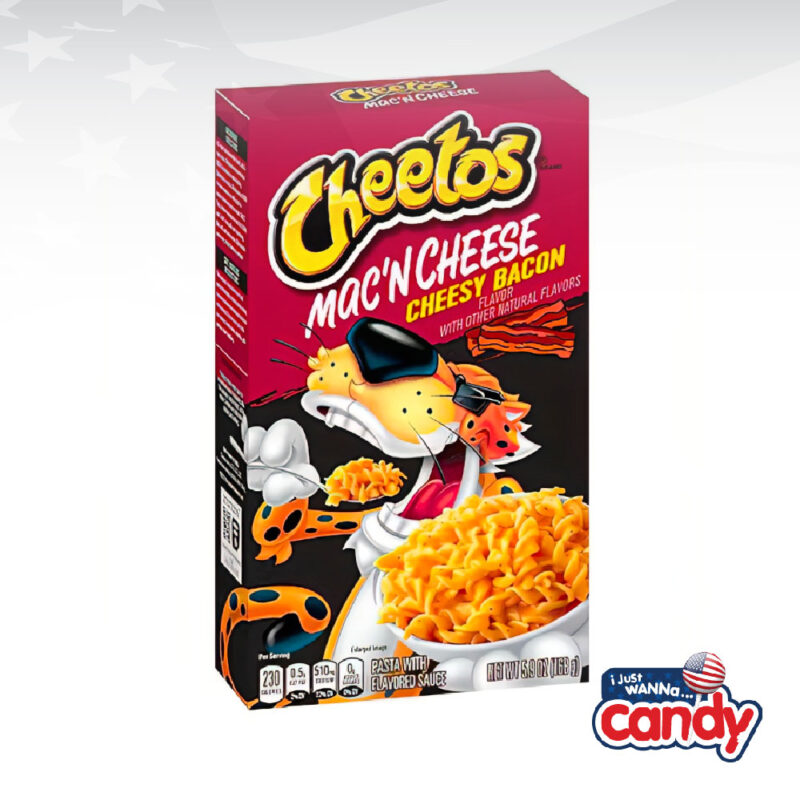 Cheetos Cheesy Bacon Mac n Cheese Box 5.6oz (170g) - IJustWannaCandy