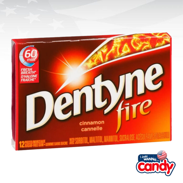 Dentyne Fire Sugar Free Gum 12 Pieces (Canada) - IJustWannaCandy