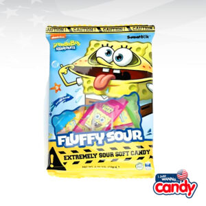 SpongeBob Fluffy Sour Candy (70g) - IJustWannaCandy