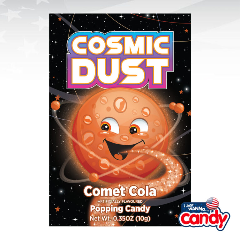 Cosmic Dust Comet Cola Popping Candy 0.35oz (10g) - IJustWannaCandy