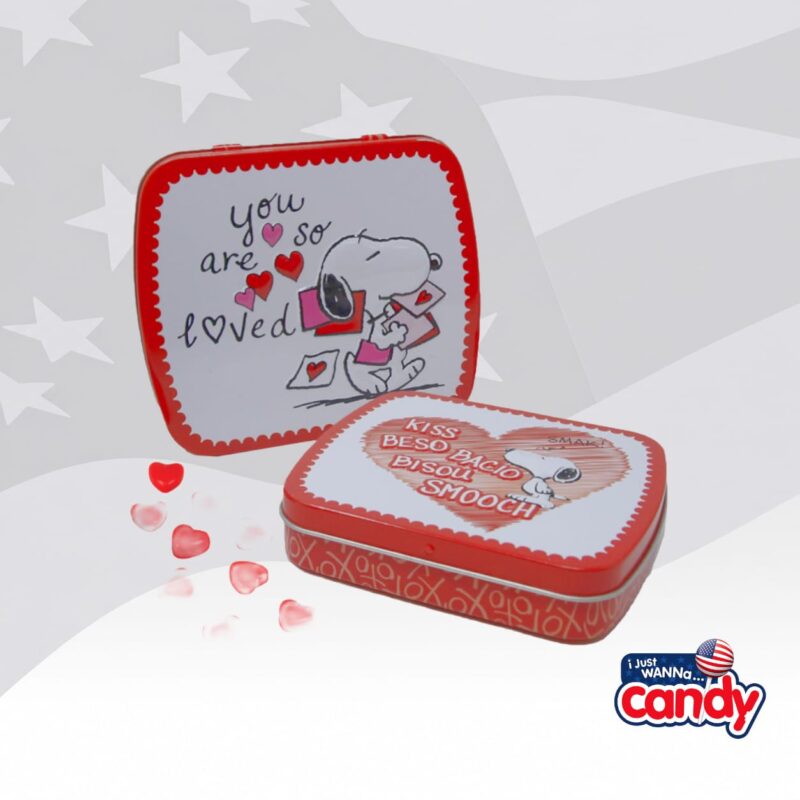 Boston America Peanuts Sweet Soulmate Snoopy Candy Tin 1.5oz (43g ...